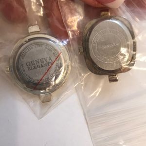Geneva | Accessories | Four New Geneva Stainless Steel Watch Faces ...